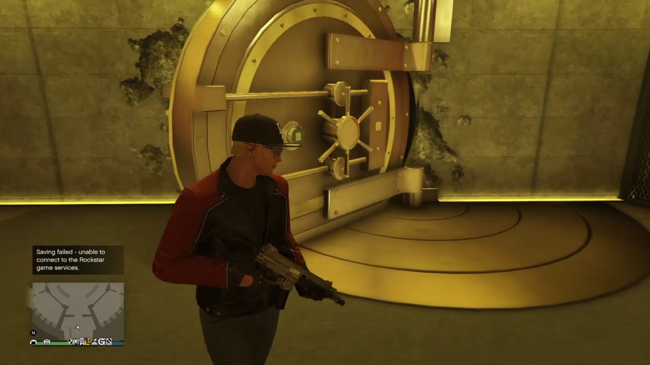 GTA Online broken vault - YouTube