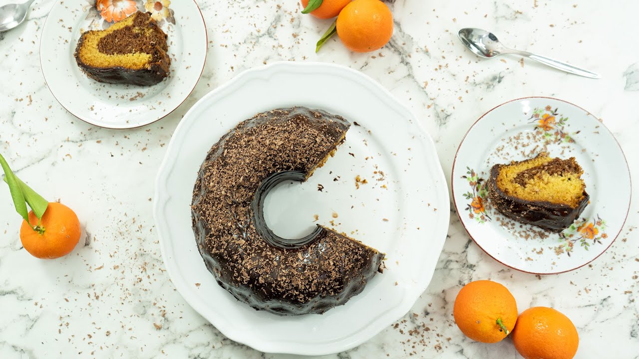Χωρίς βούτυρο και αυγά, χωρίς μίξερ, VEGAN ΚΕΙΚ μανταρίνι/σοκολάτα με ...