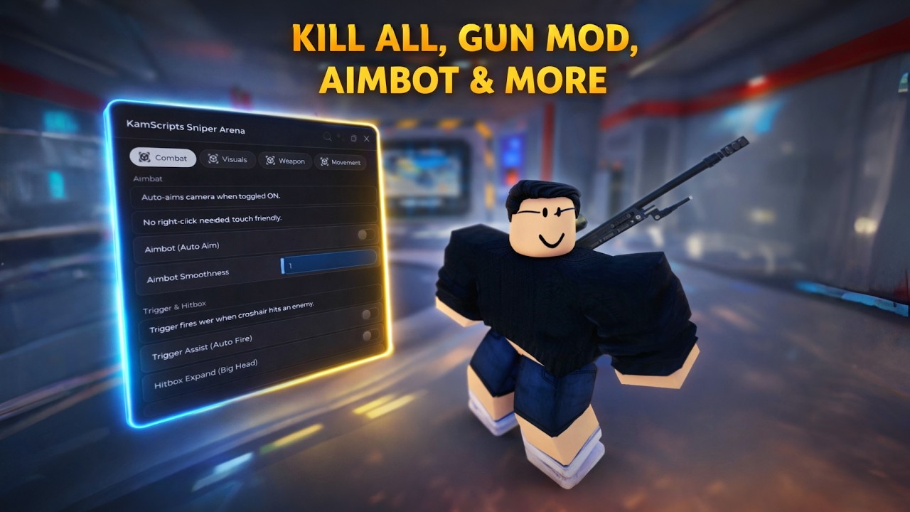 [FREE] Sniper Arena Script | NO RECOIL, NO SPREAD, KILL ALL, HITBOX ...