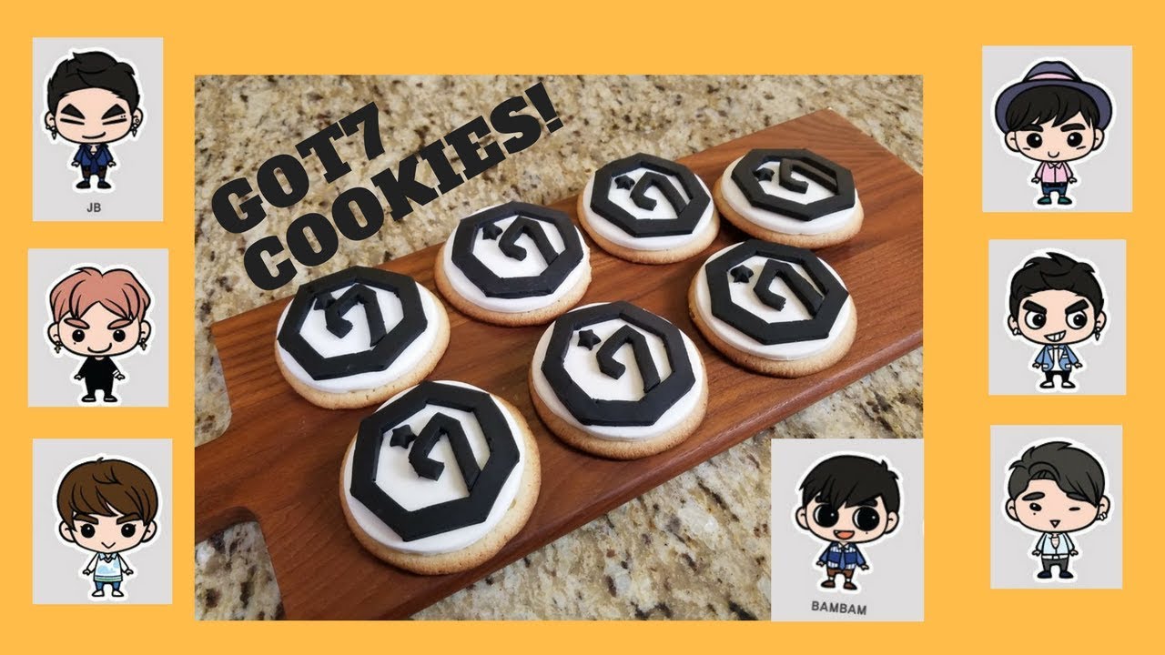 KPOP Got7 logo Cookies! - YouTube