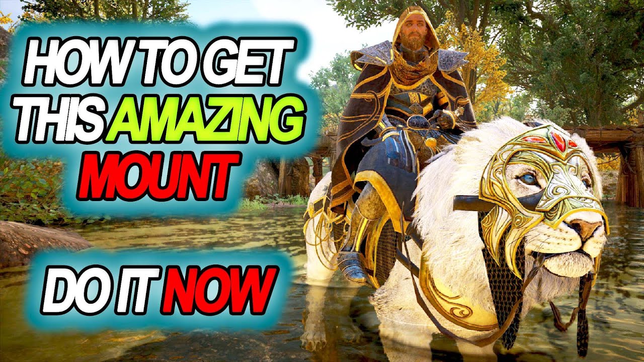 SUNLIGHT AMAZING MOUNT AC VALHALLA HOW TO GET THIS LION #acvalhalla # ...