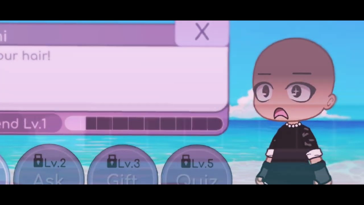 I love your hair. gacha - YouTube