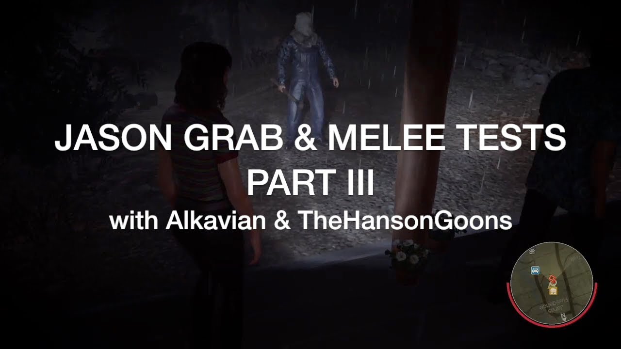Friday the 13th: The Game | Jason Grab & Melee Tests Part III - YouTube