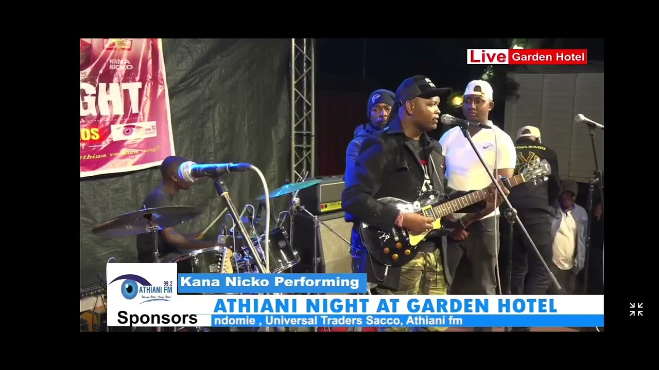 Athiani night kana Nicko performance at garden hotel machakos - YouTube