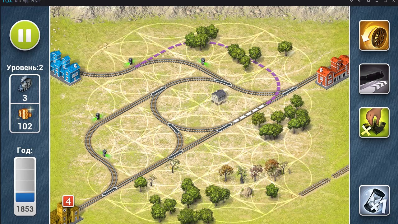 Rails. Gameplay. Rails android game. - YouTube