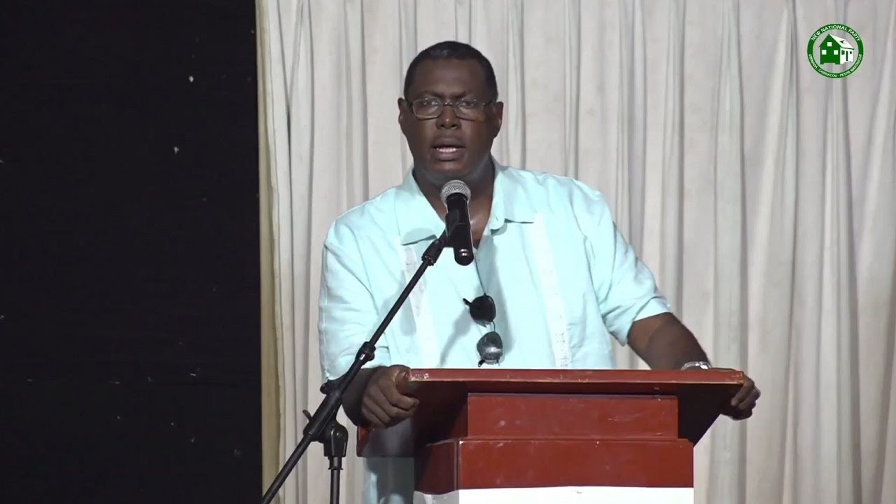 Dwight Horsford speaking to Voters Registration at our Special Meeting ...