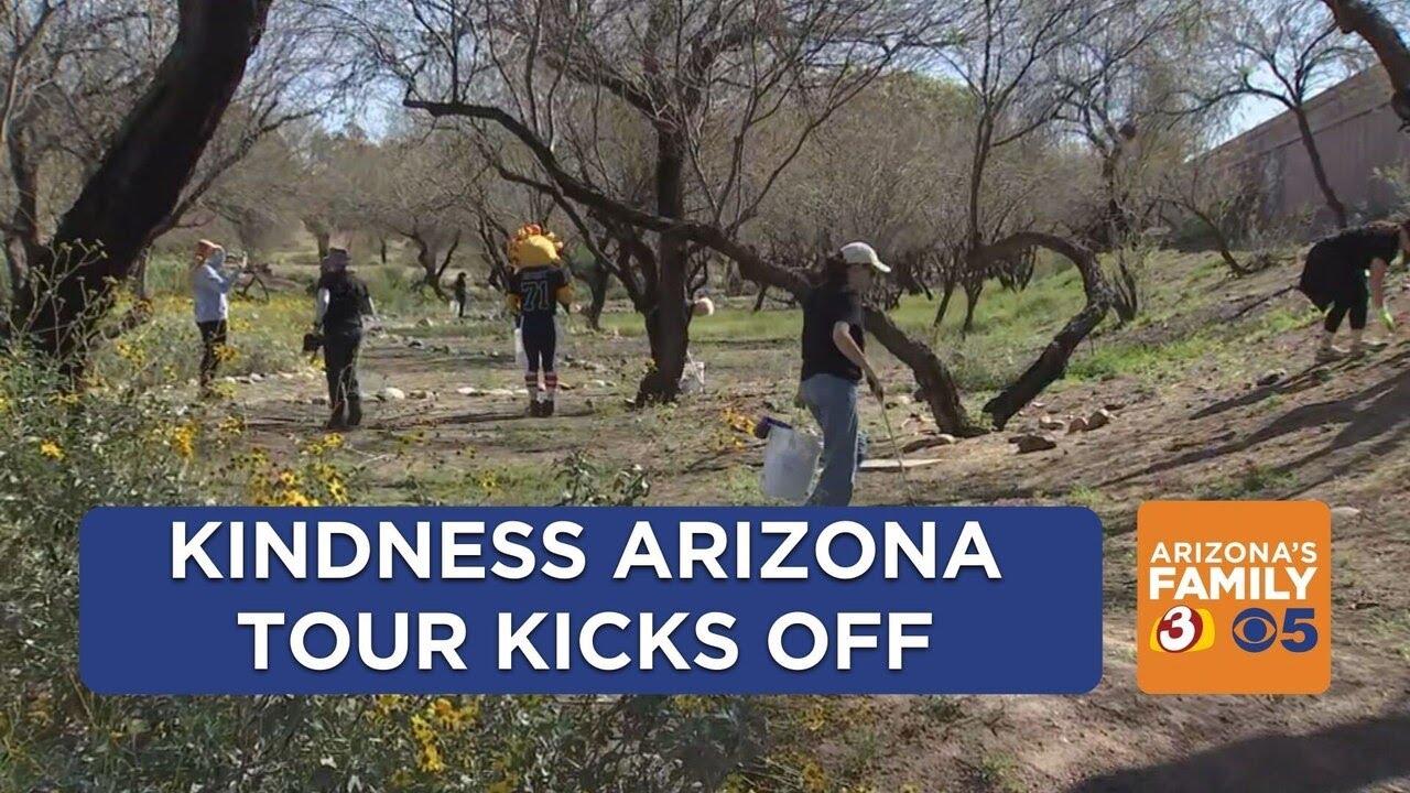 Fiesta Bowl kicks off Kindness Arizona Caravan tour - YouTube