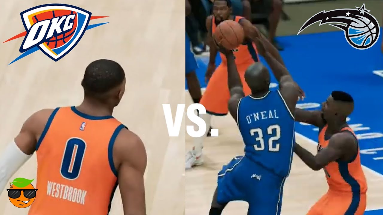 Ultimate NBA 2K All Time Teams Tournament Game 18 Magic at Thunder ...