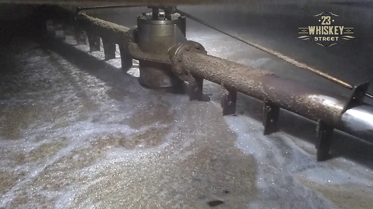 Knockdhu distillery: mill - mash - ferment - YouTube