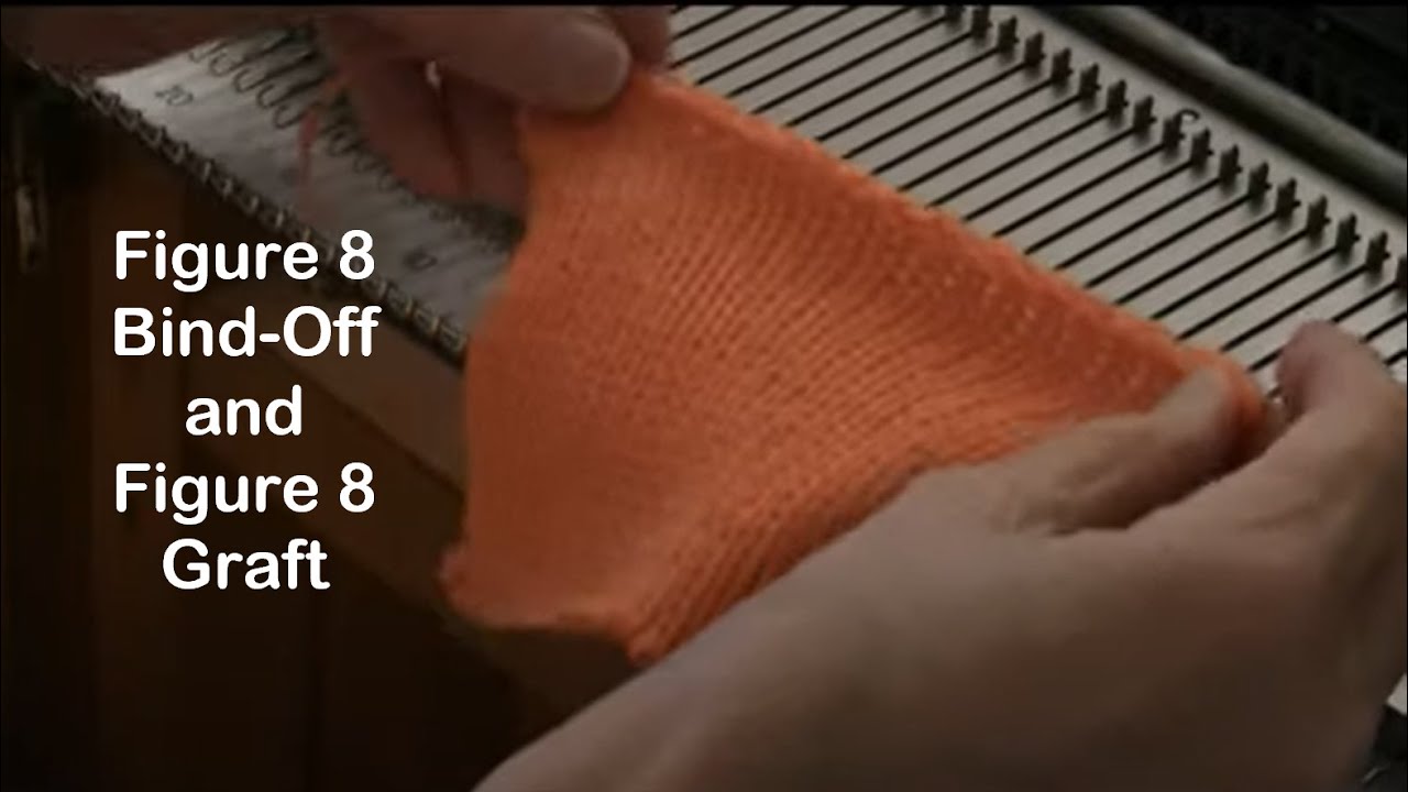 Figure 8 Bind-Off & Figure 8 Graft by Diana Sullivan - YouTube