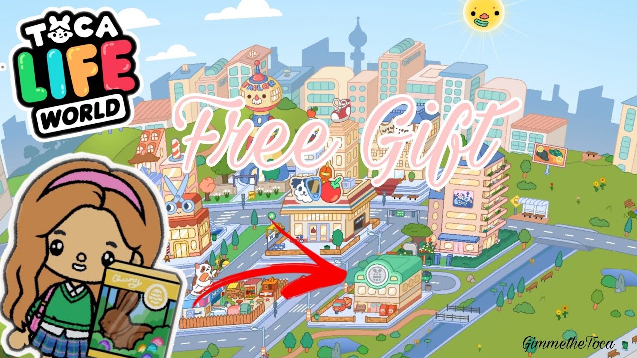 FREE GIFT "RABBIT" IN TOCA LIFE WORLD - YouTube