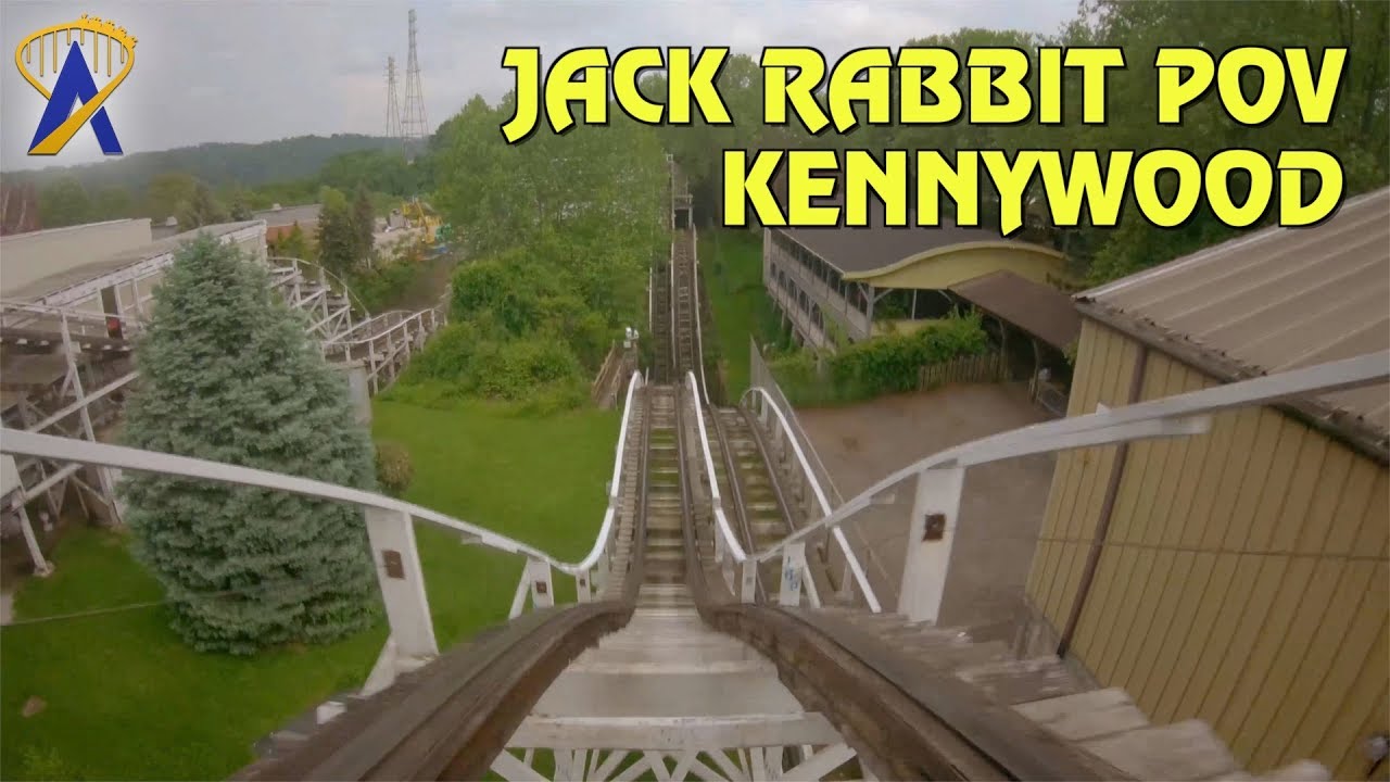 Jack Rabbit Roller Coaster 4K POV at Kennywood - YouTube