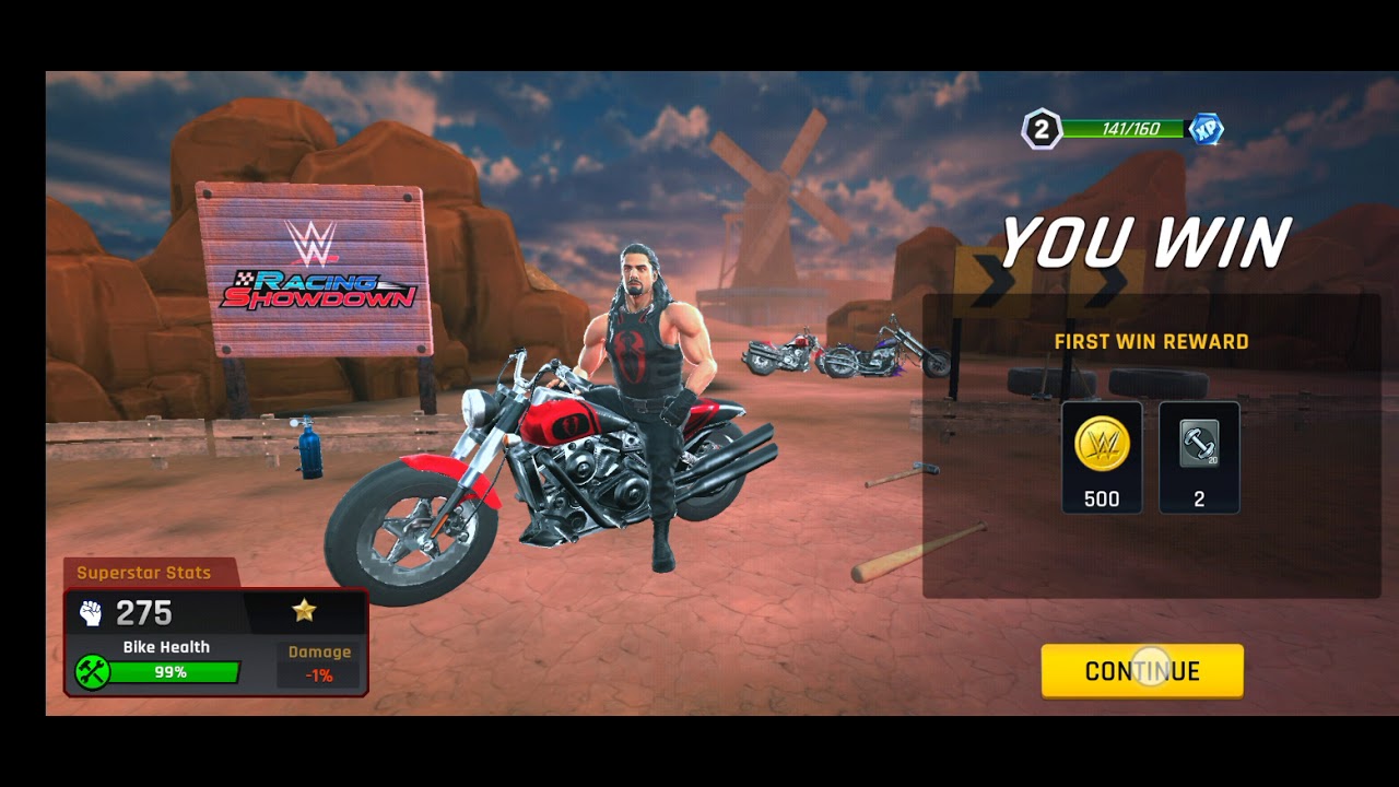 WWE RACING SHOWDOWN || www racing bike || new Update WWE racing ...