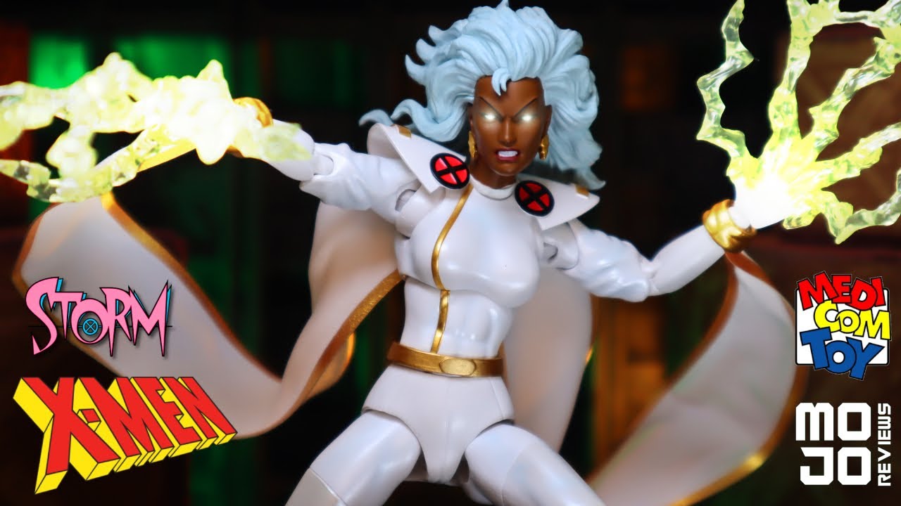 Mafex Storm Medicom Toy X-Men No. 177 Action Figure Review - YouTube