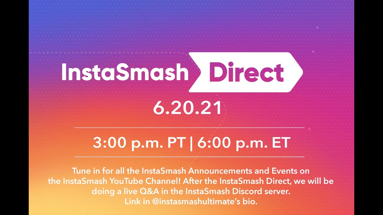 InstaSmash 2021 Direct - YouTube