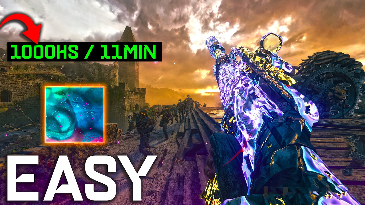 THIS Is The NEW BEST Camo And XP Grind Strategy In Black Ops 6 Zombies ...