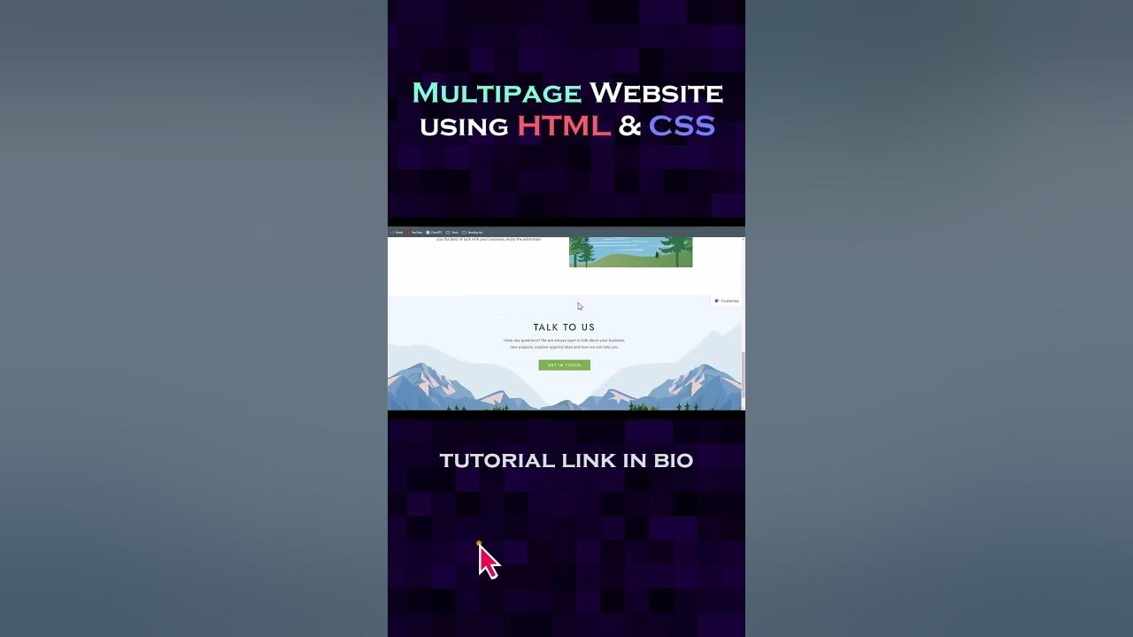 Learn Html Css By Creating Projects Like This Htmlcss Shorts Webdesign Youtube