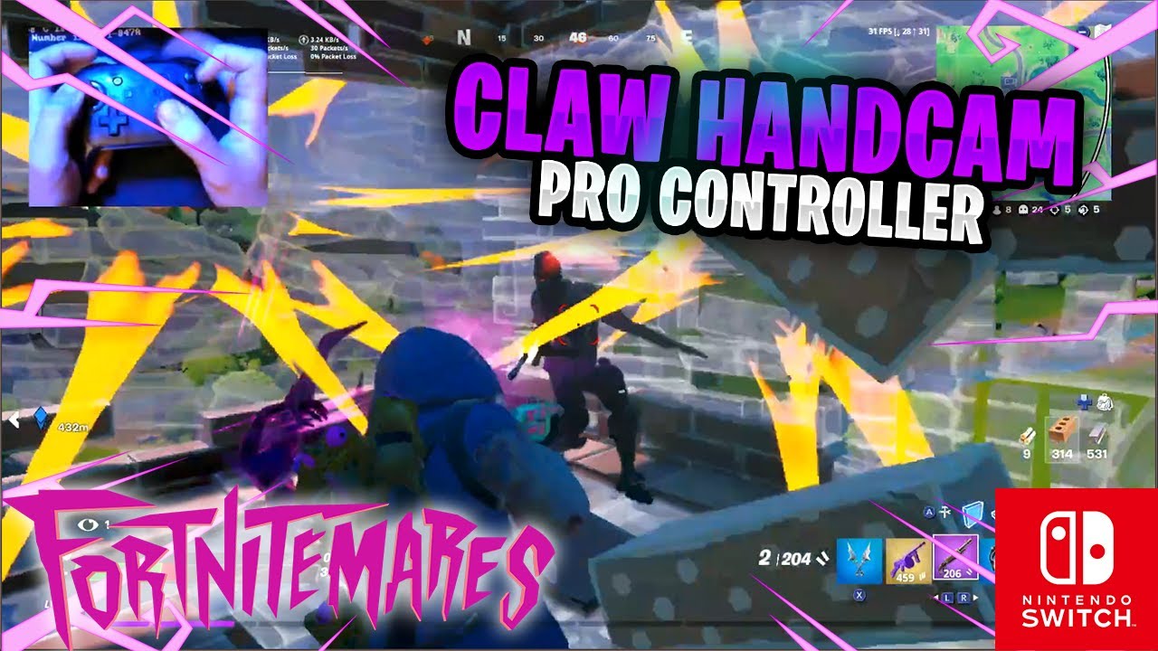 Fortnite on the Nintendo Switch Pro Controller #167 - YouTube