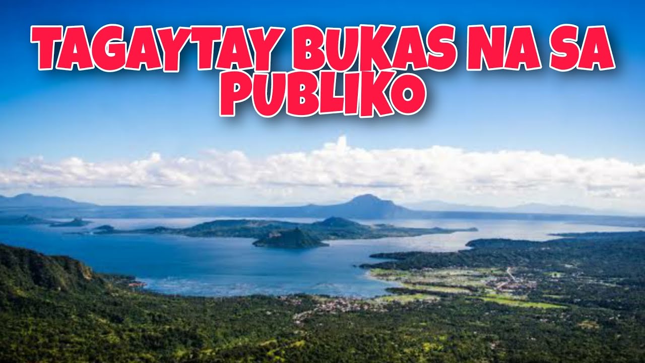 PEOPLE'S PARK AT PASYALAN SA TAGAYTAY BUKAS NA! - YouTube