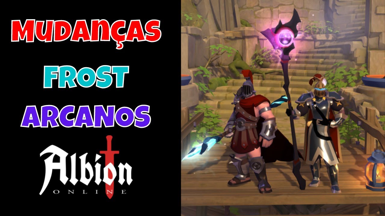 Veja o que mudou - Cajado de Gelo/Arcano - Albion Online - YouTube