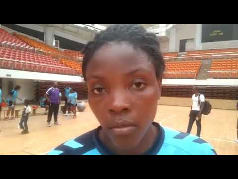 Jasmine Yotchoum, pivot des Lionnes indomptables parle du match d ...