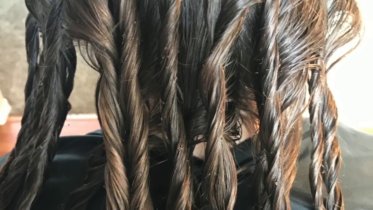 Hair BURNING for Split Ends! - YouTube