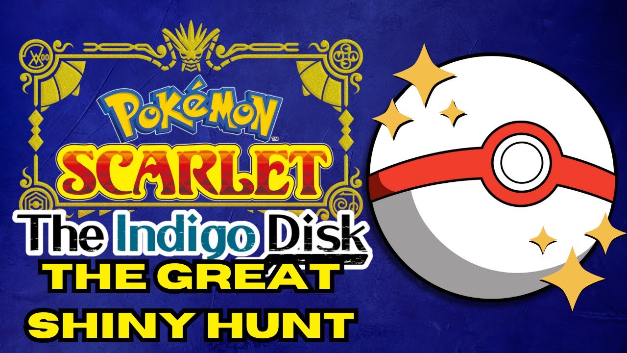 LIVE - HUNTING EVERY SHINY POKEMON IN INDIGO DISK // Pokemon Scarlet ...