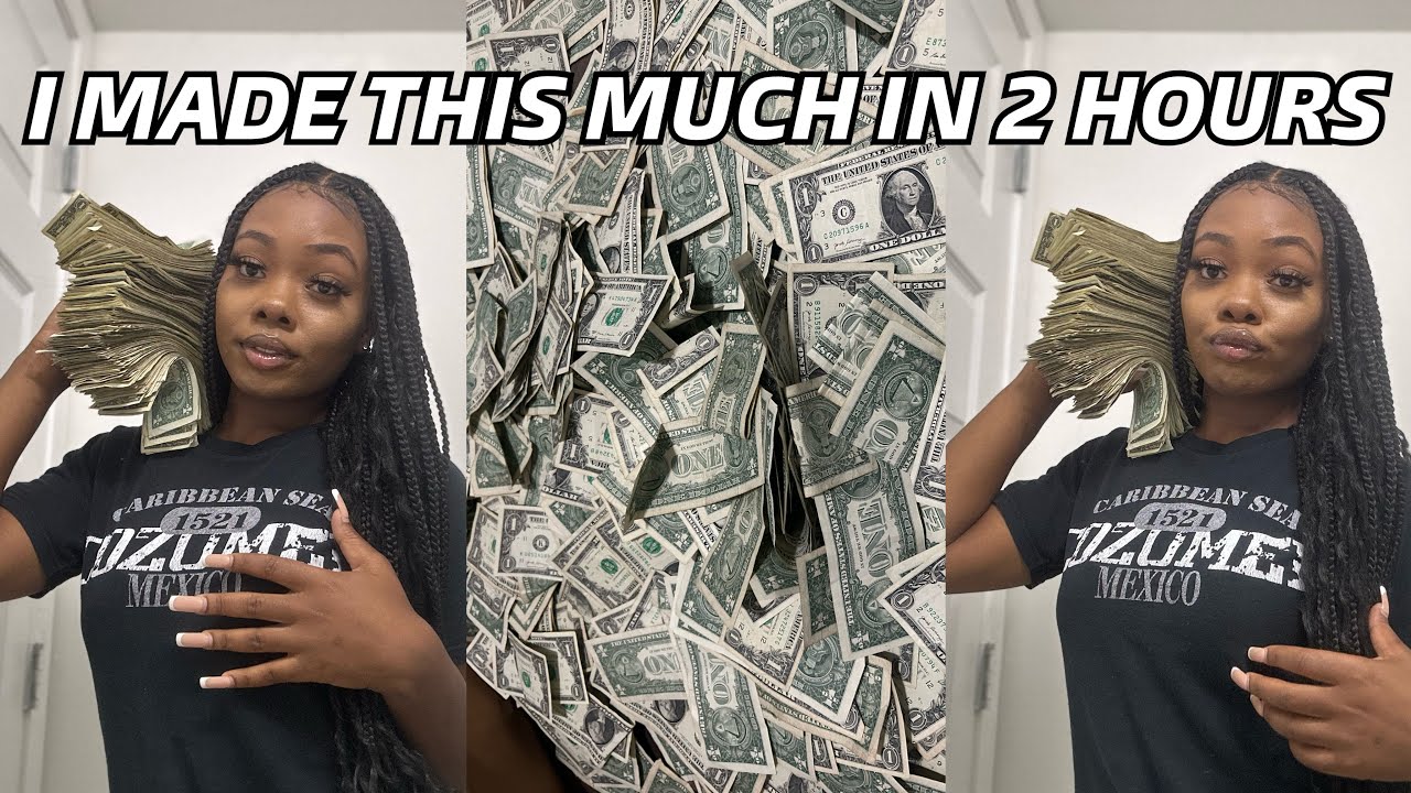 I MADE THIS MUCH IN 2 HOURS| Hustle MODE Activated | AFTER WORK MONEY ...
