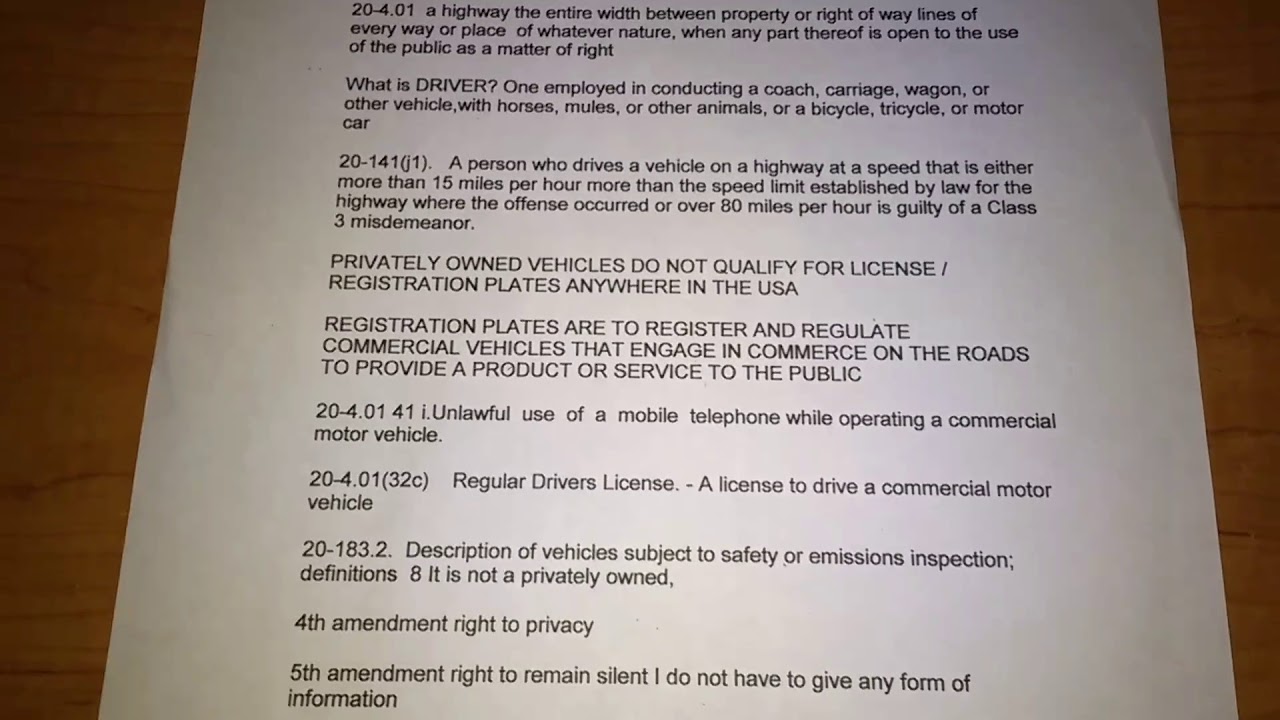 right to travel document, please read description - YouTube