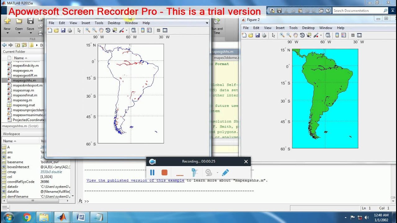 MATLAB GSHHS - YouTube