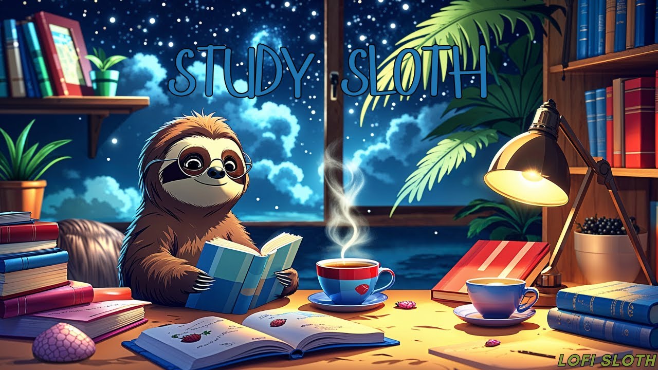 Study Sloth - Lofi Sloth - YouTube