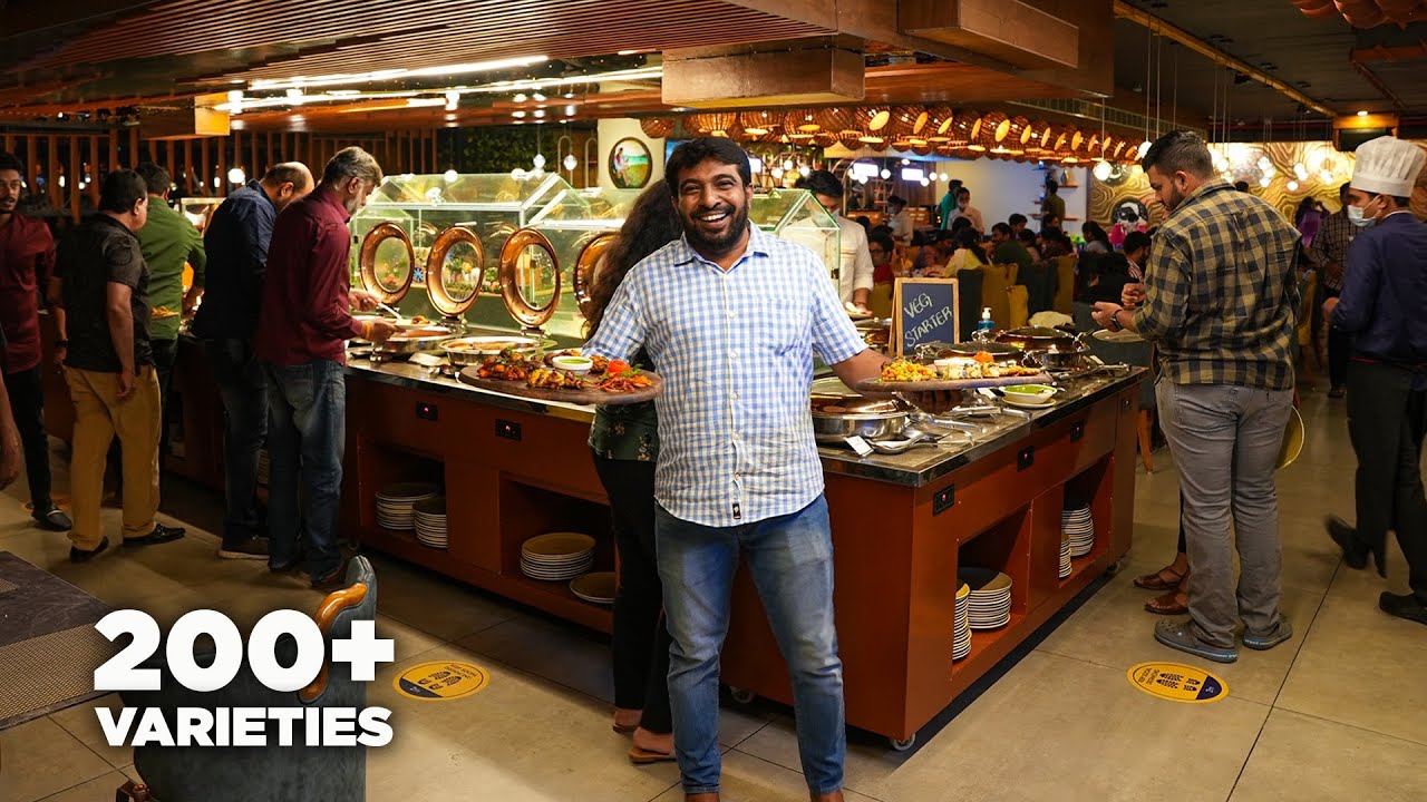 Manchi Baphe | Buffet 200+ Varieties of Food | Food Exploring with ...