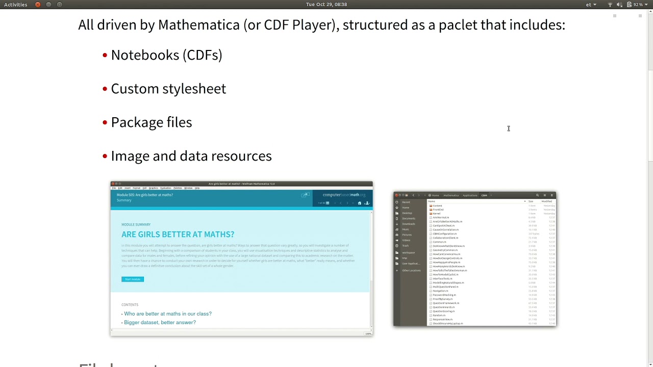 Computer Based Math (CBM) Case Study in the Cloud - YouTube