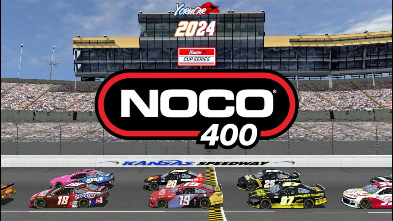 2024 YoruCAR Cup Series - NOCO 400 at Kansas (Race 13/36) - YouTube