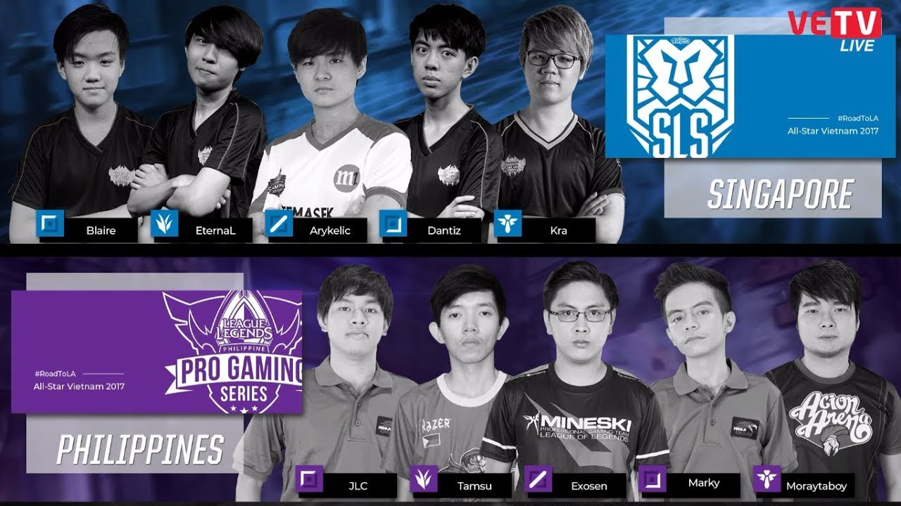 [ [25.11.2017 ] Allstar 2017| BO5 | SINGAPORE vs PHILIPPINES GAME 3 ...