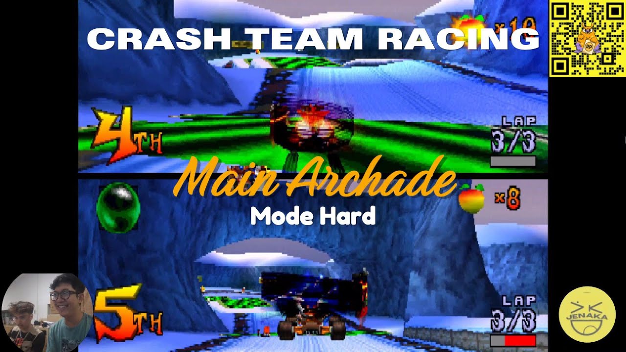 CTR MAIN ARCADE MODE HARD NEH BOS #ctr #crashteamracing #crashbandicoot ...