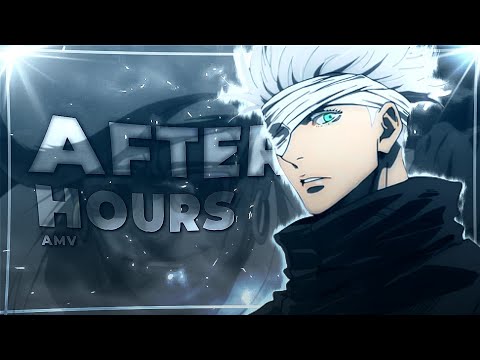 Jujutsu kaisen 0"Gojo satoru" - After hours [ Edit/Amv ] free preset 📱 - YouTube