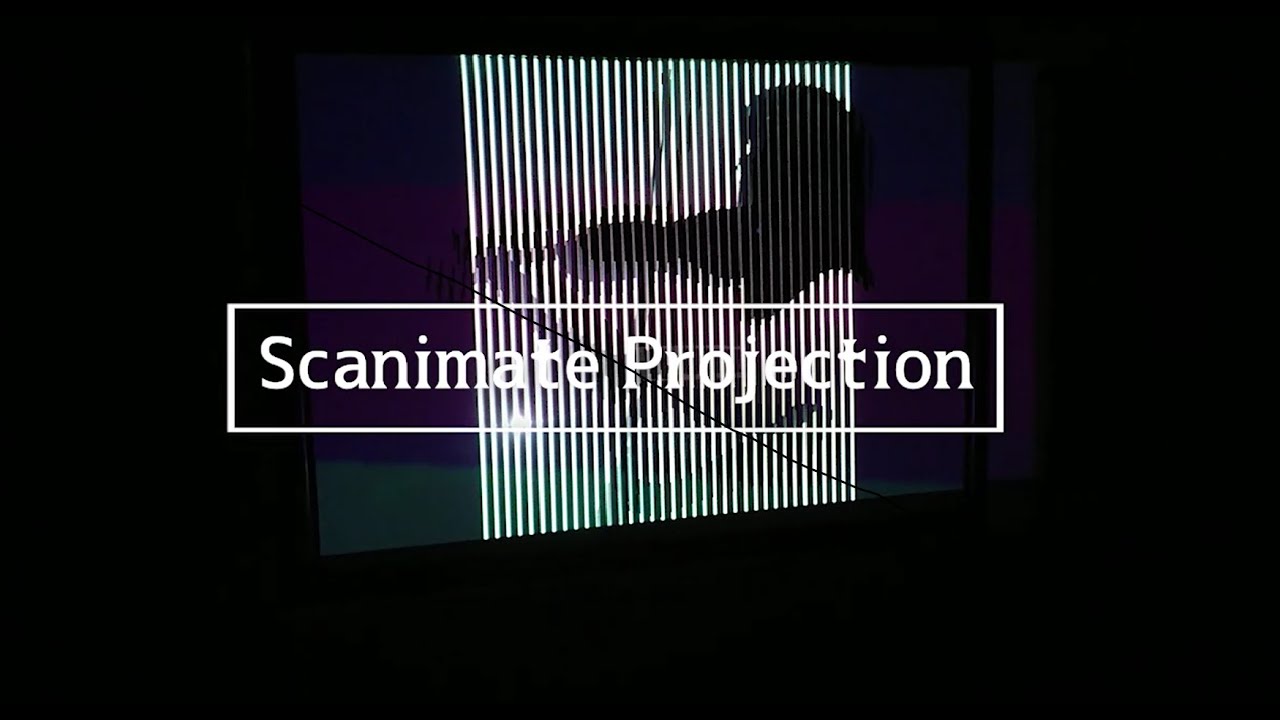 Scanimate Projection - YouTube