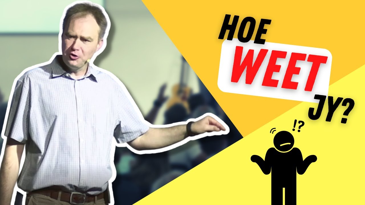 21 Treë – Hoe weet regtig of ek `n kind van God is? (Johan Delport ...