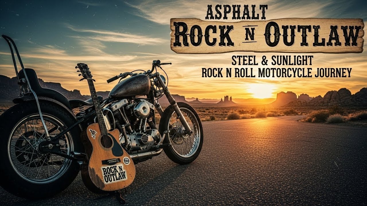 Best Music Asphalt Rock N Outlaw 🎸 Steel & Sunlight | Rock n Roll ...
