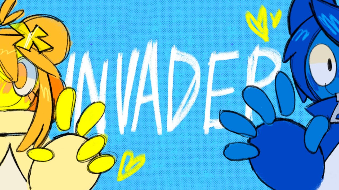 INVADER // animation meme // 4x (BFB) - YouTube