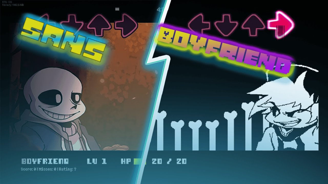 Friday Night Funkin vs Last Determined DEMO #sans #chara #undertale # ...