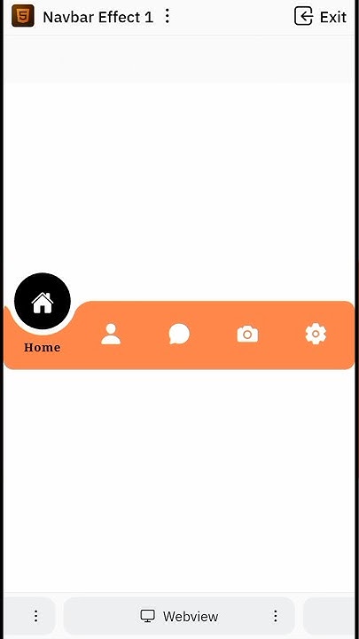 Navbar Effect 1 | Mini Program | Web Suite Mini Program | Web Development Mini Program - YouTube