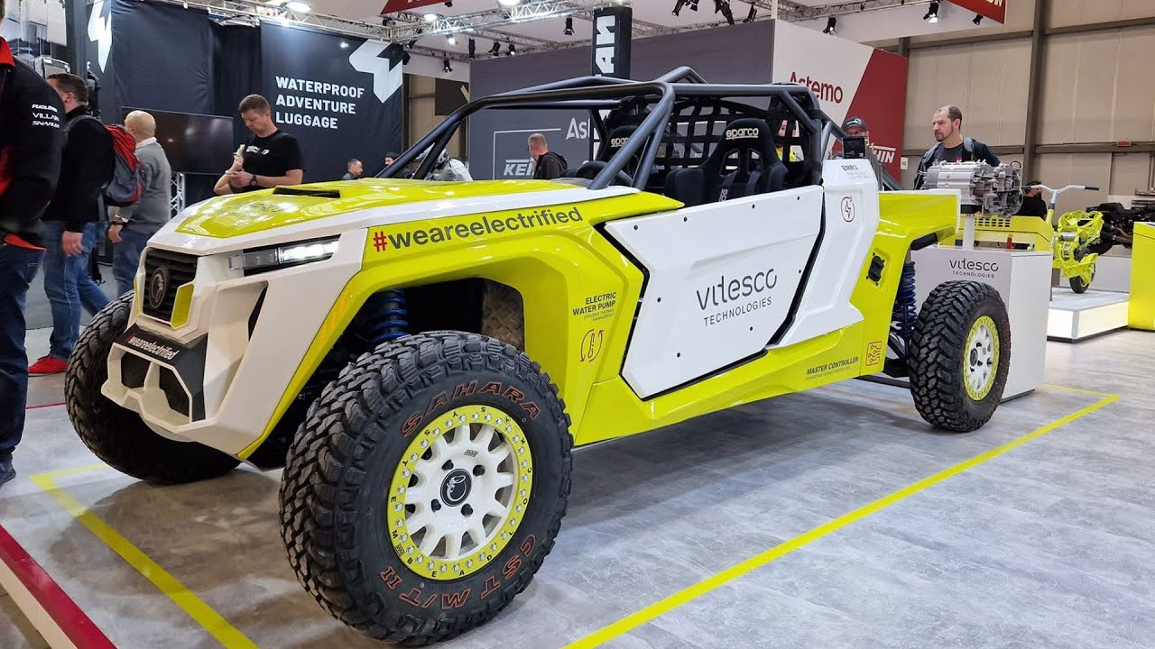 MANDRILL Side by Side M-TWO Electric Utility Vehicle - YouTube