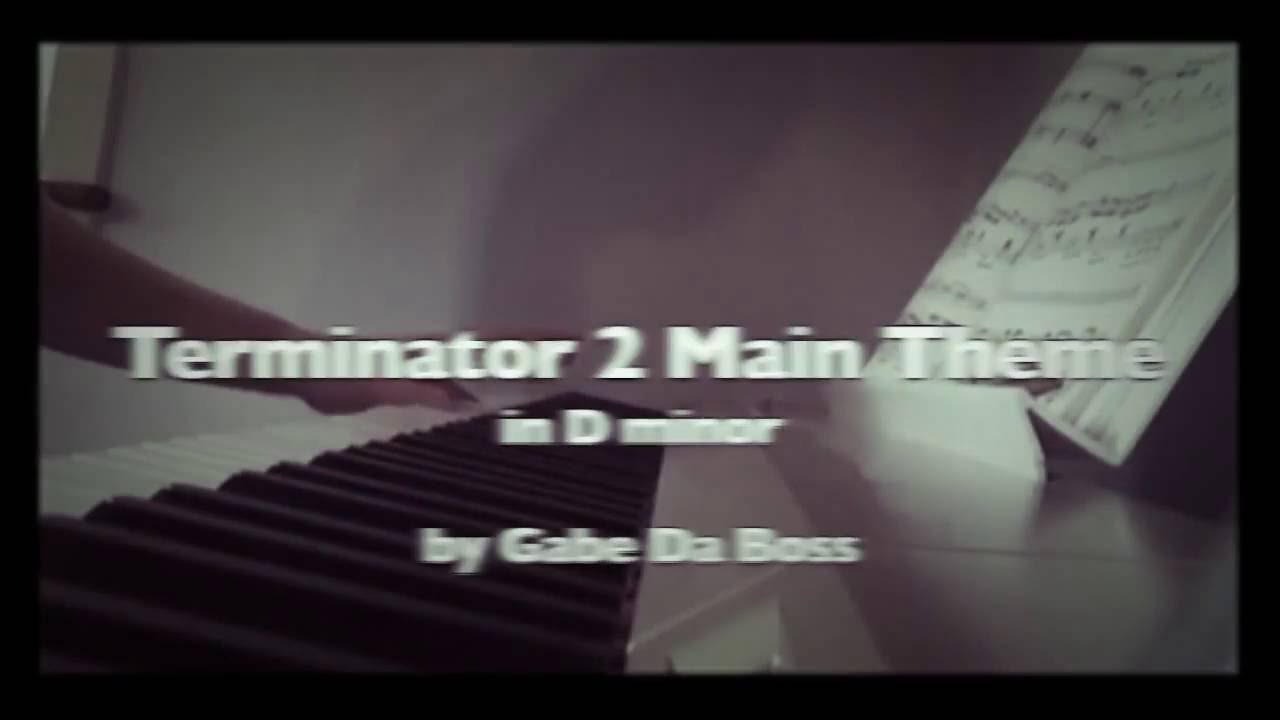 Terminator 2 Main Theme (piano cover) - YouTube