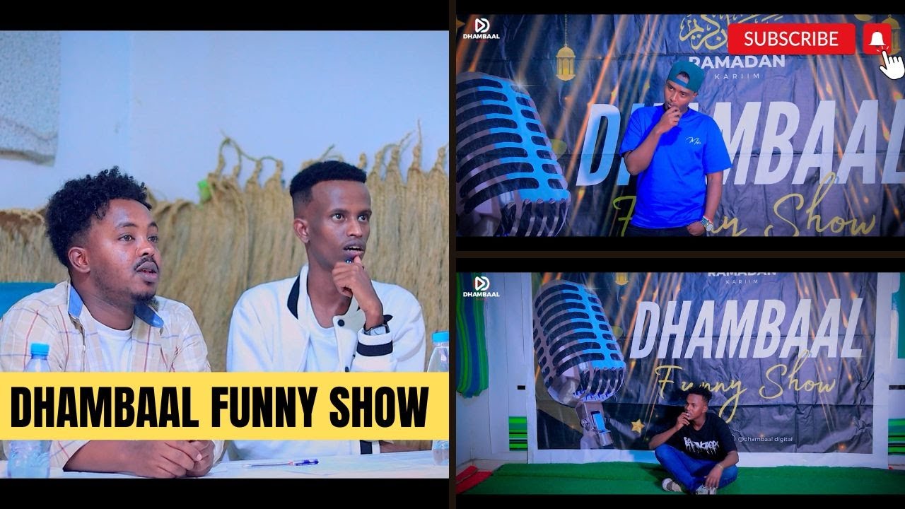 DHAMBAAL FUNNY SHOW QAYBTI 3AAD HARGAYSA - YouTube