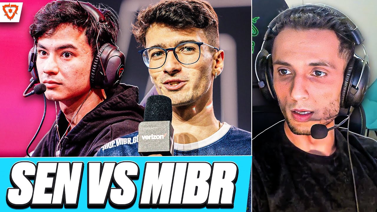 FIRST PLAY IN GAMES | FNS Reacts to SEN vs MIBR (VCT Americas Kickoff ...