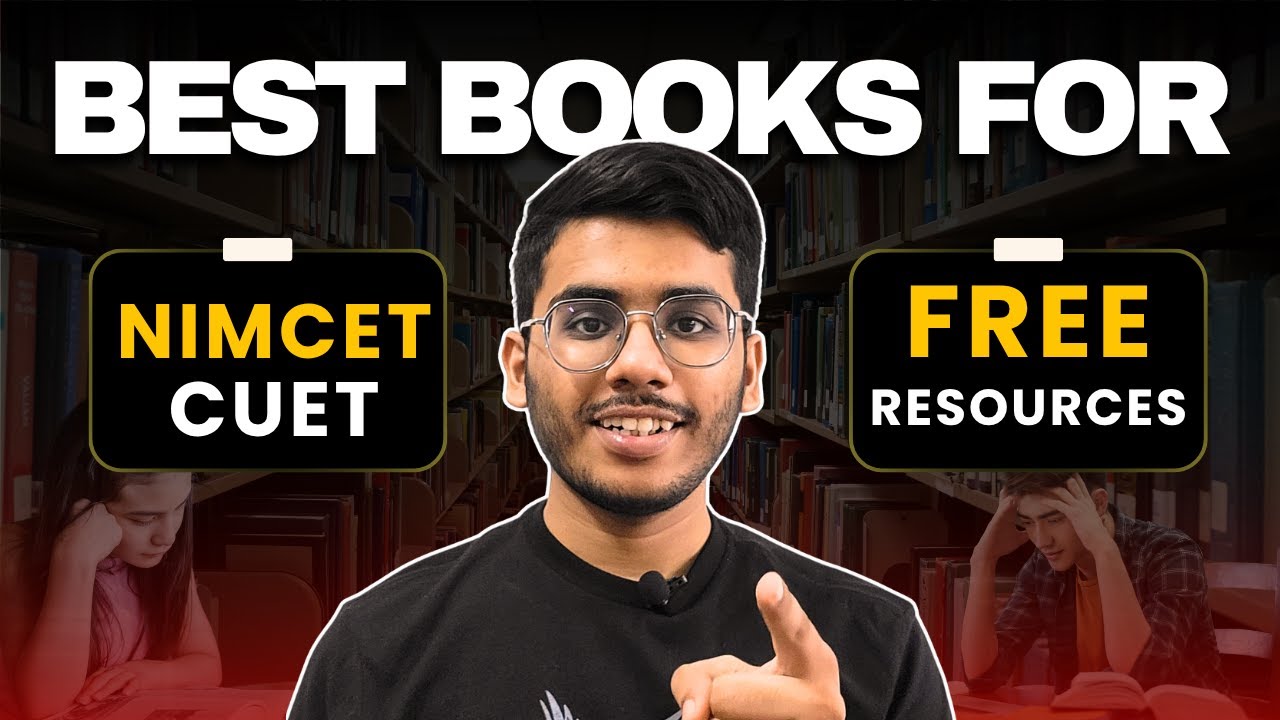Self Study Books & Resources for NIMCET 2026 💯| Free Resources for ...