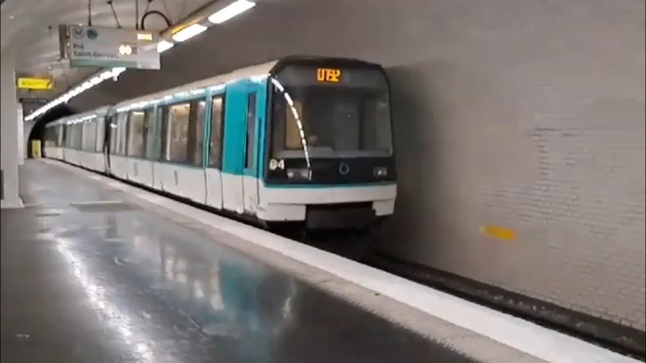[Paris]Métro 7bis- MF88- Botzaris - YouTube