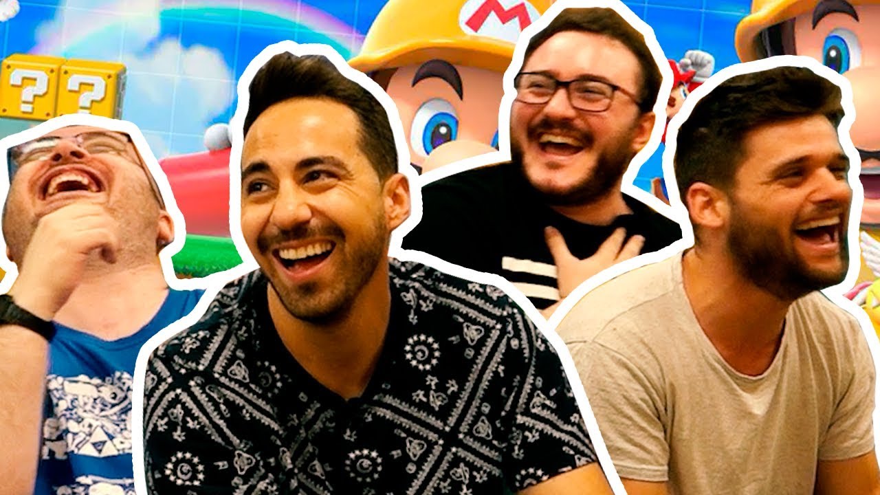 DUELO de YOUTUBERS en Super Mario Maker 2 - YouTube